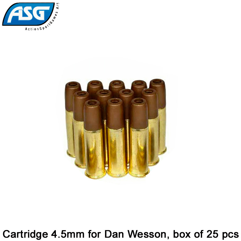 Ea Airsoft Asg Cartouche 4 5mm Pour Dan Wesson Boite De 25 Pcs